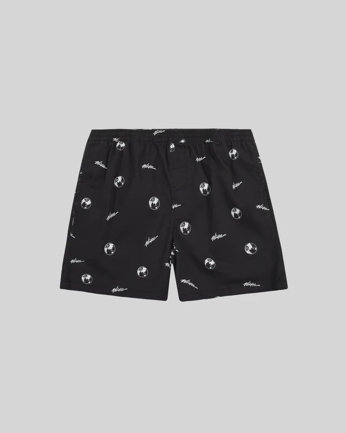8 Ball Beach Short - Black – Chillis & More NZ